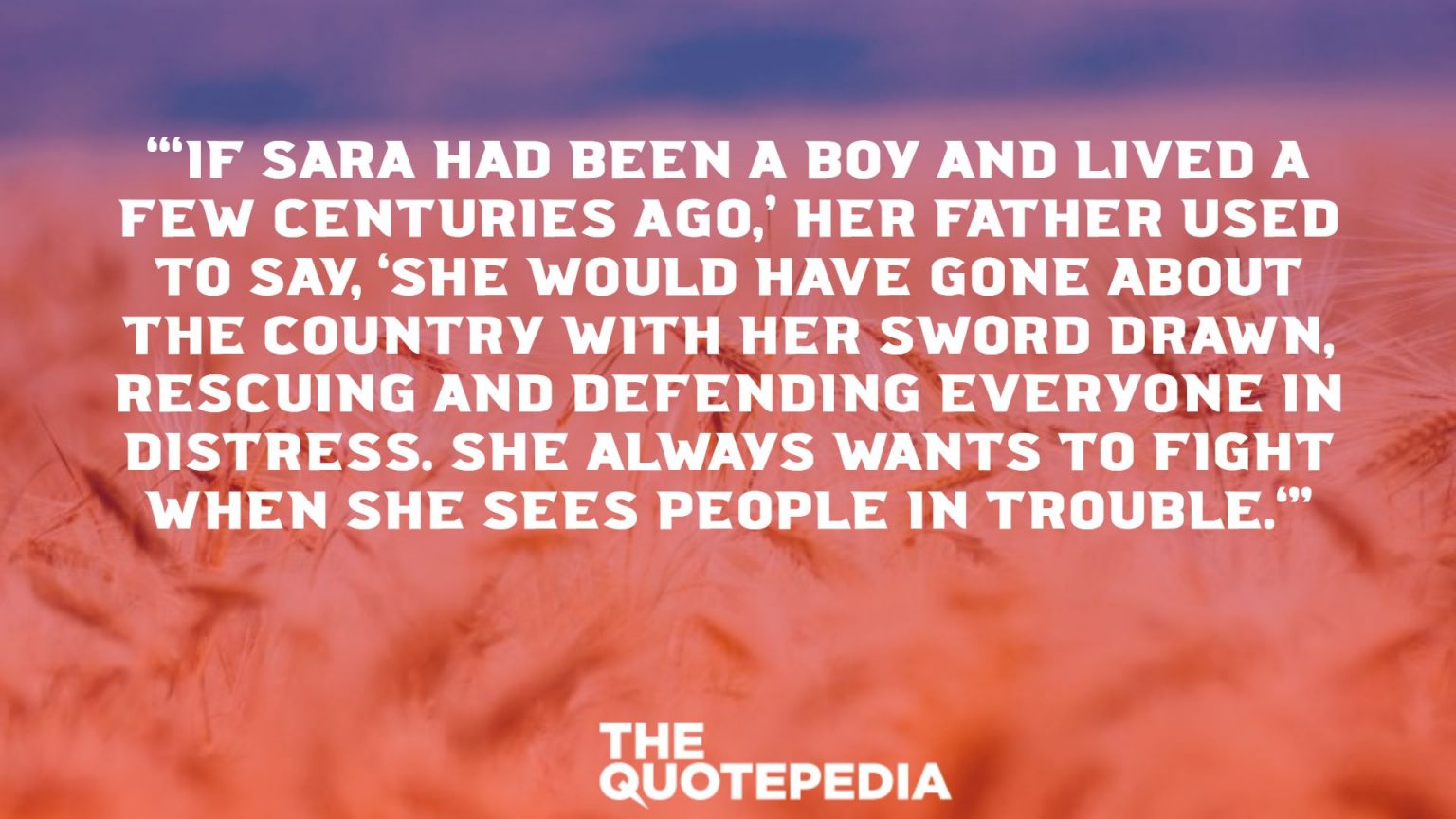 70+ The Little Princess Quotes To Bee Bold And Courageous - The QuotePedia