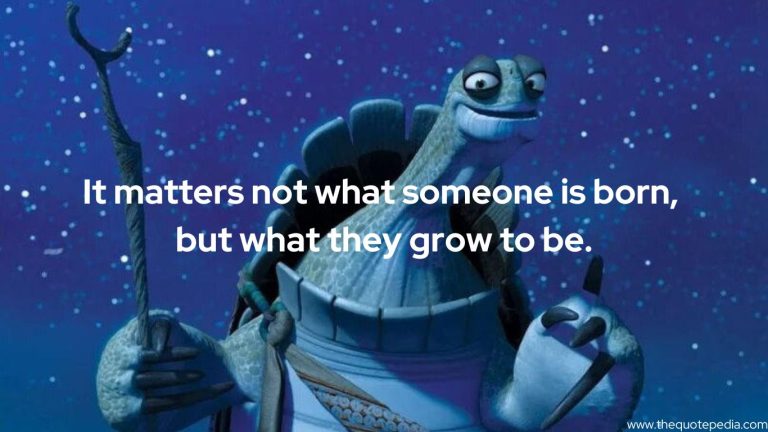 Top 14 Master Oogway Quote and Life Lessons